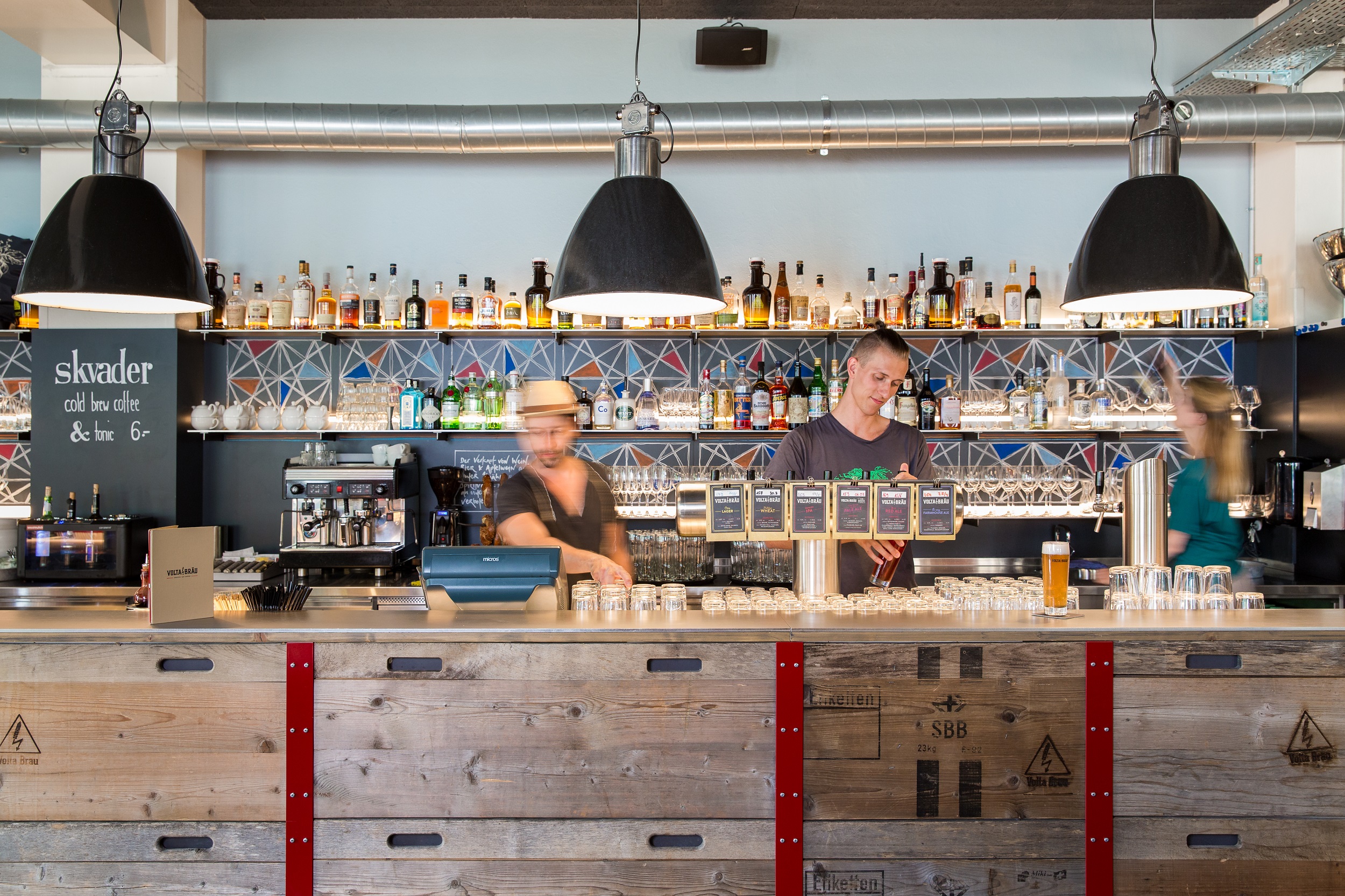 Die Brauerei mit Pub in Basel | Volta Bräu